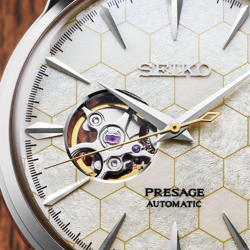 Jual Jam tangan Automatic Japan SEIKO Presage Open Heart Stainless ...