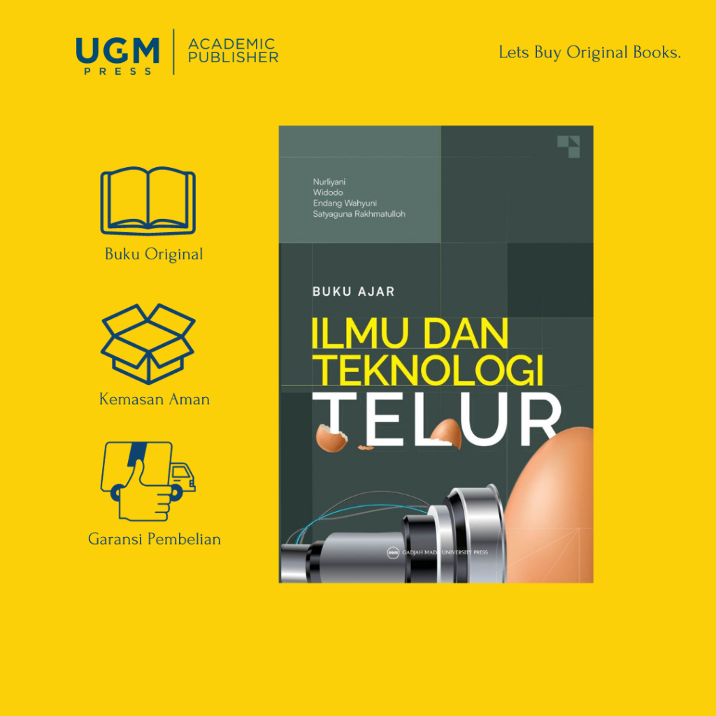 Jual UGM Press Buku Original Ilmu dan Teknologi Telur | Shopee Indonesia