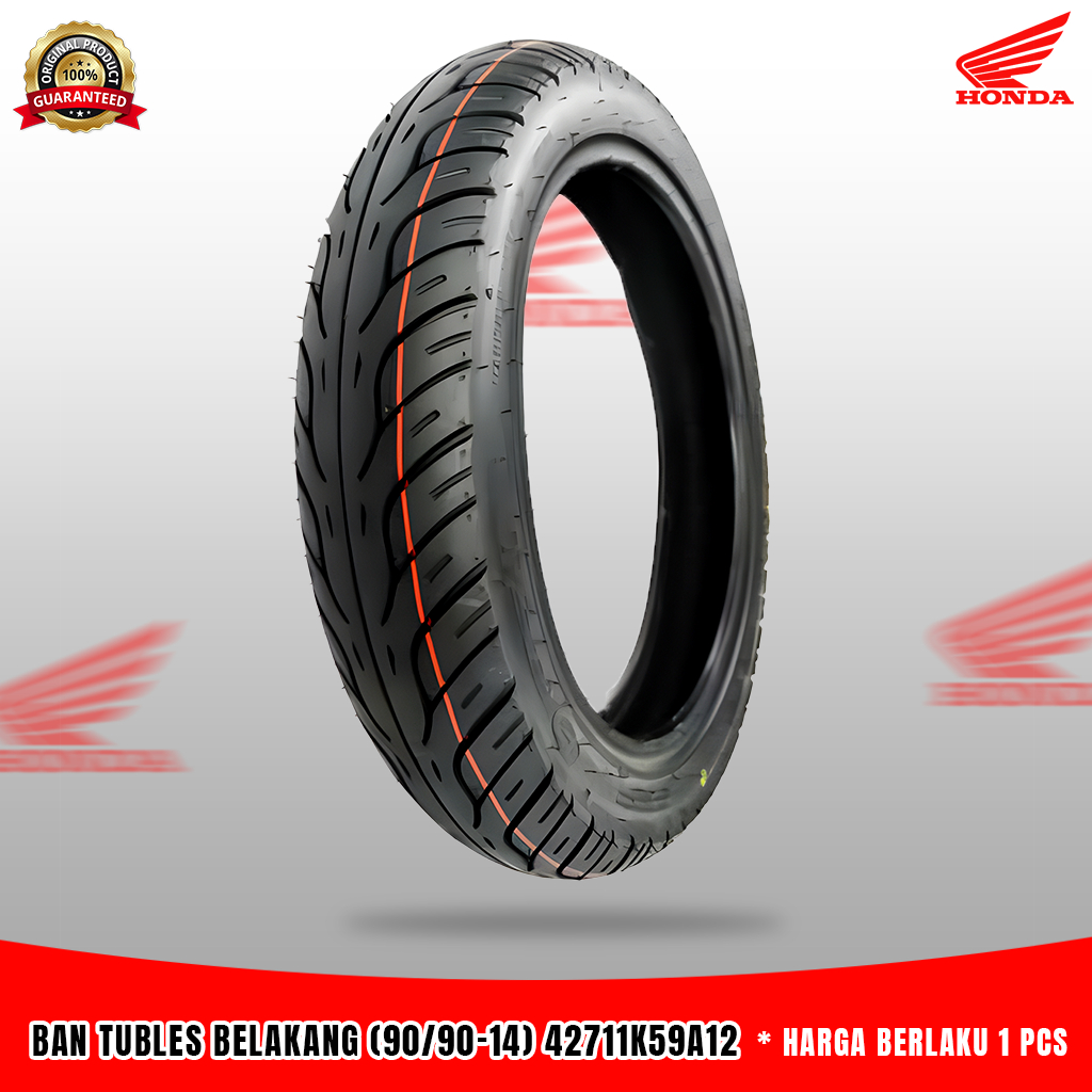 Jual Ban Tubles Belakang (90/90-14) - Vario 125 & Vario 150 42711K59A12 ...
