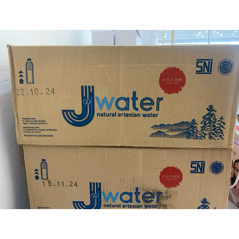 Jual JIWATER NATURAL ARTESIAN 500ml 1 DUS | Shopee Indonesia