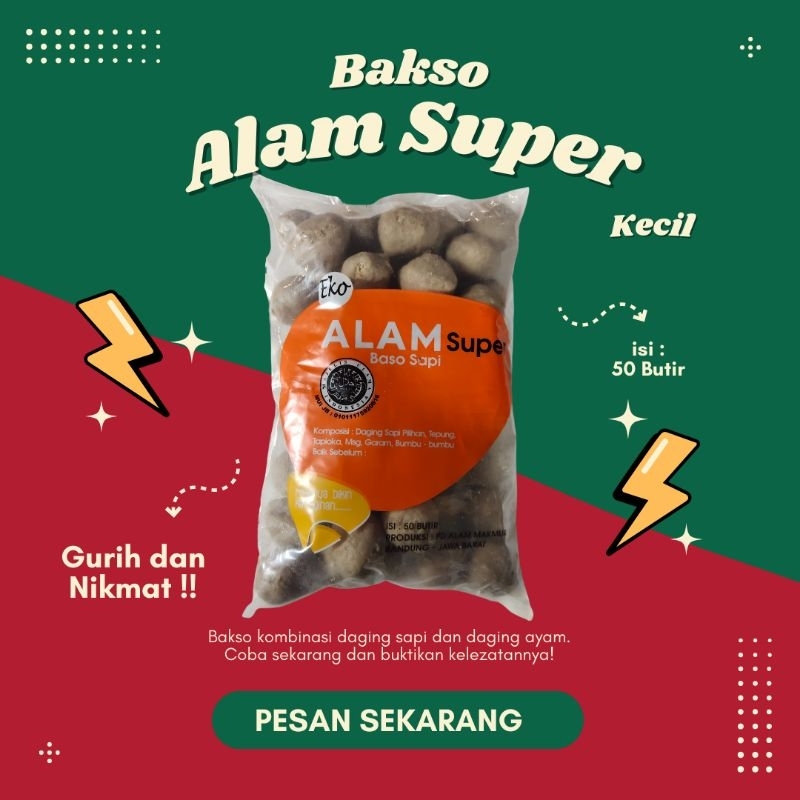 Jual Bakso kecil alam | Shopee Indonesia