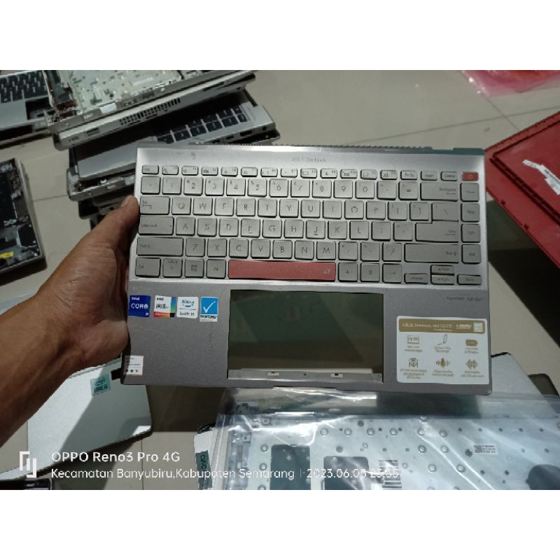 Jual FRAME KEYBOARD LAPTOP Asus ZenBook 14X UM5401 / UM5401Q / UM5401QA ...