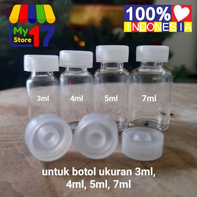 Jual Tutup Botol Vial Kecil Model Donat Kecil | Shopee Indonesia