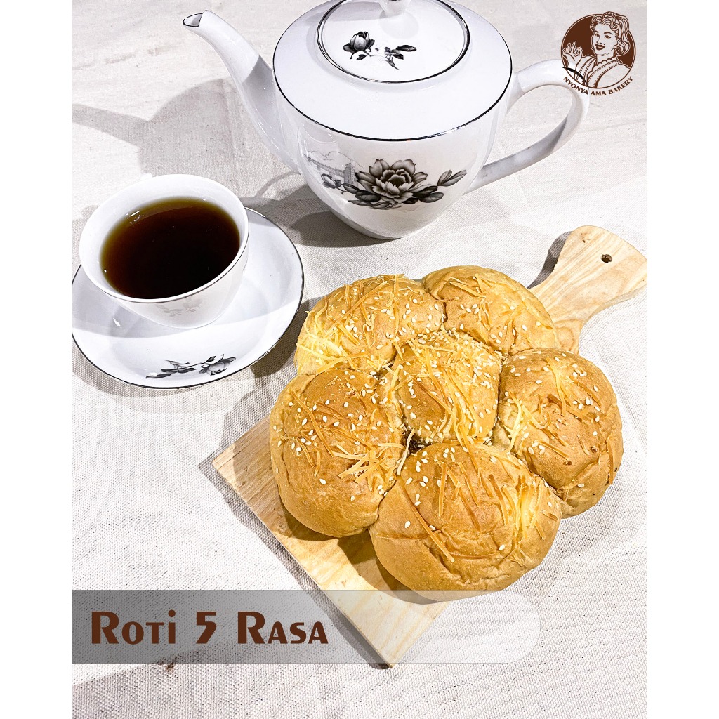 Jual Roti Bunga | Roti 5 rasa | Roti Hajatan | Nyonya Ama Bakery (Pre ...