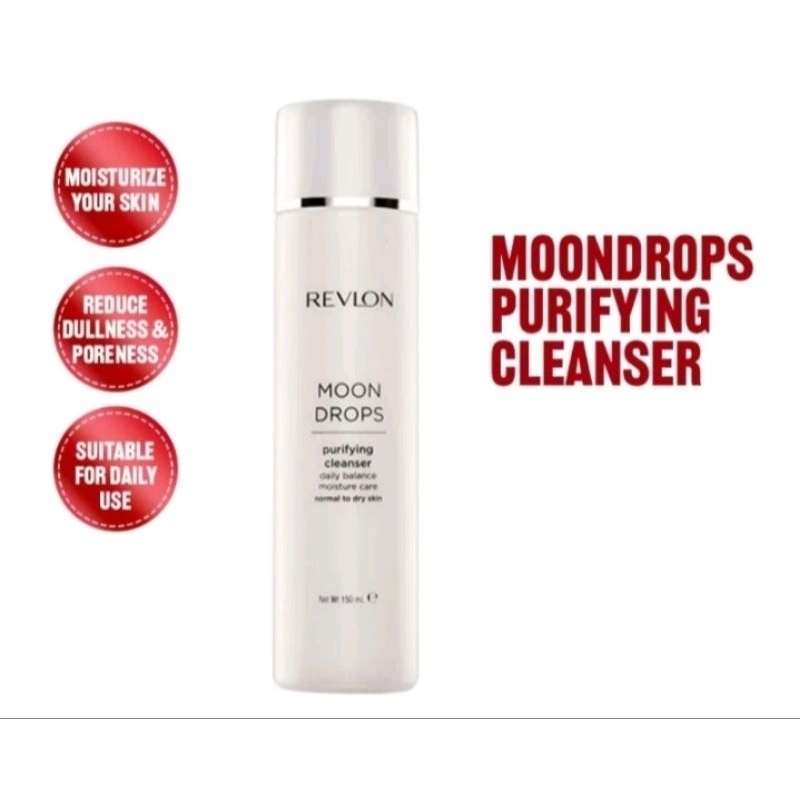 Jual REVLON Moon Drops Purifying Cleanser - 150ml | Shopee Indonesia