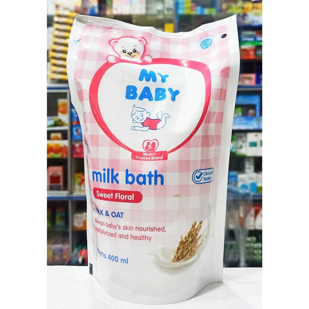Jual My Baby 𝐌𝐢𝐥𝐤 𝐁𝐚𝐭𝐡 𝐒𝐰𝐞𝐞𝐭 𝐅𝐥𝐨𝐫𝐚𝐥 𝐑𝐄𝐅𝐈𝐋𝐋 𝟒𝟎𝟎𝐌𝐋 - Sabun Mandi Untuk ...