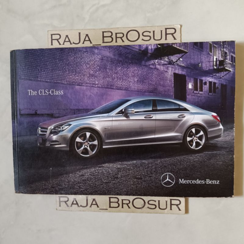 Jual Poster brosur katalog booklet Mercedes Benz The CLS Class Mercy ...