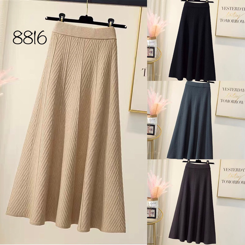 Jual Rok Rajut Import, kualitas Premium , bahan tebal dan halus panjang ...
