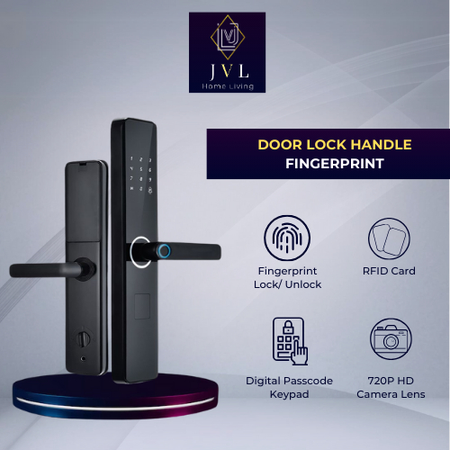 Jual JVL - Smart Digital Door Lock Fingerprint RFID / Manual Key ...
