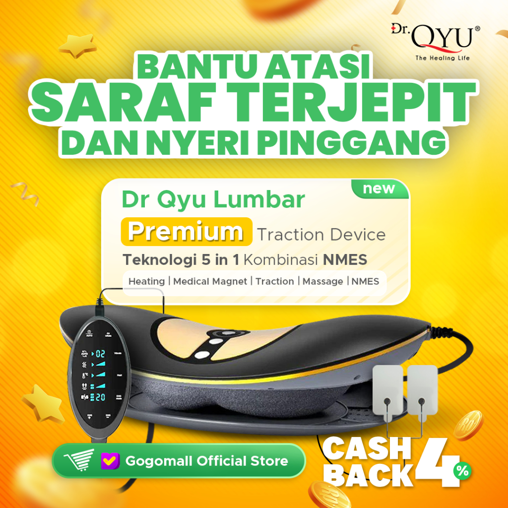 Jual New Dr Qyu Lumbar Traction Device Premium - Terapi Membantu ...