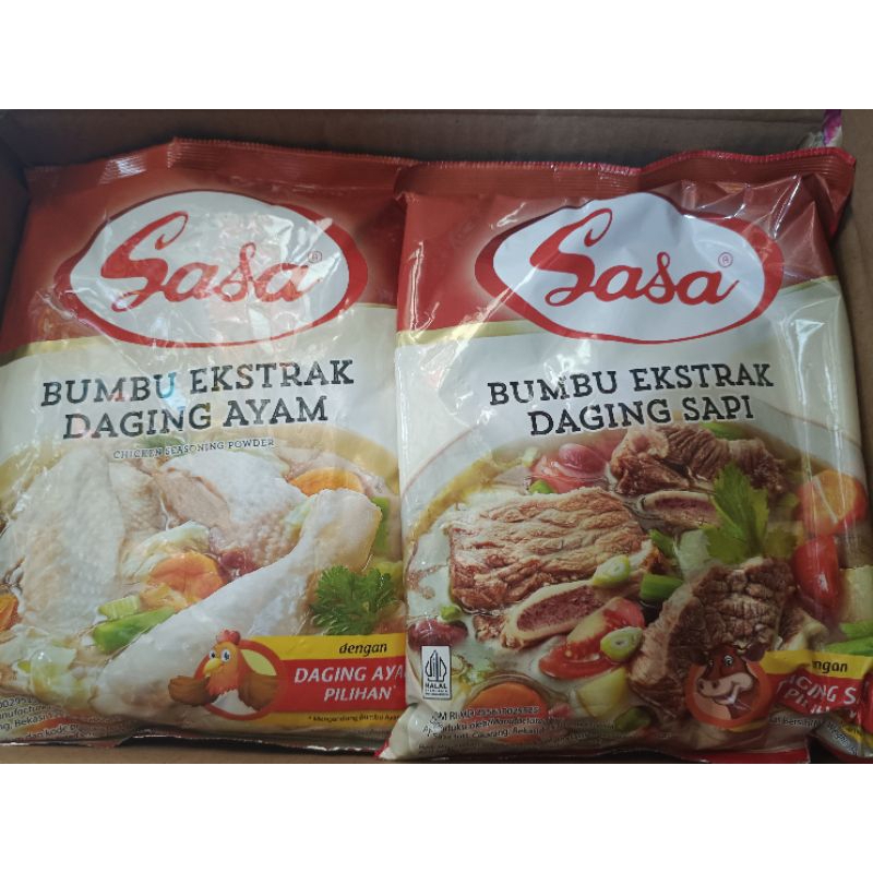 Jual SASA Kaldu Bumbu Ayam / Sapi 1 KG | Shopee Indonesia