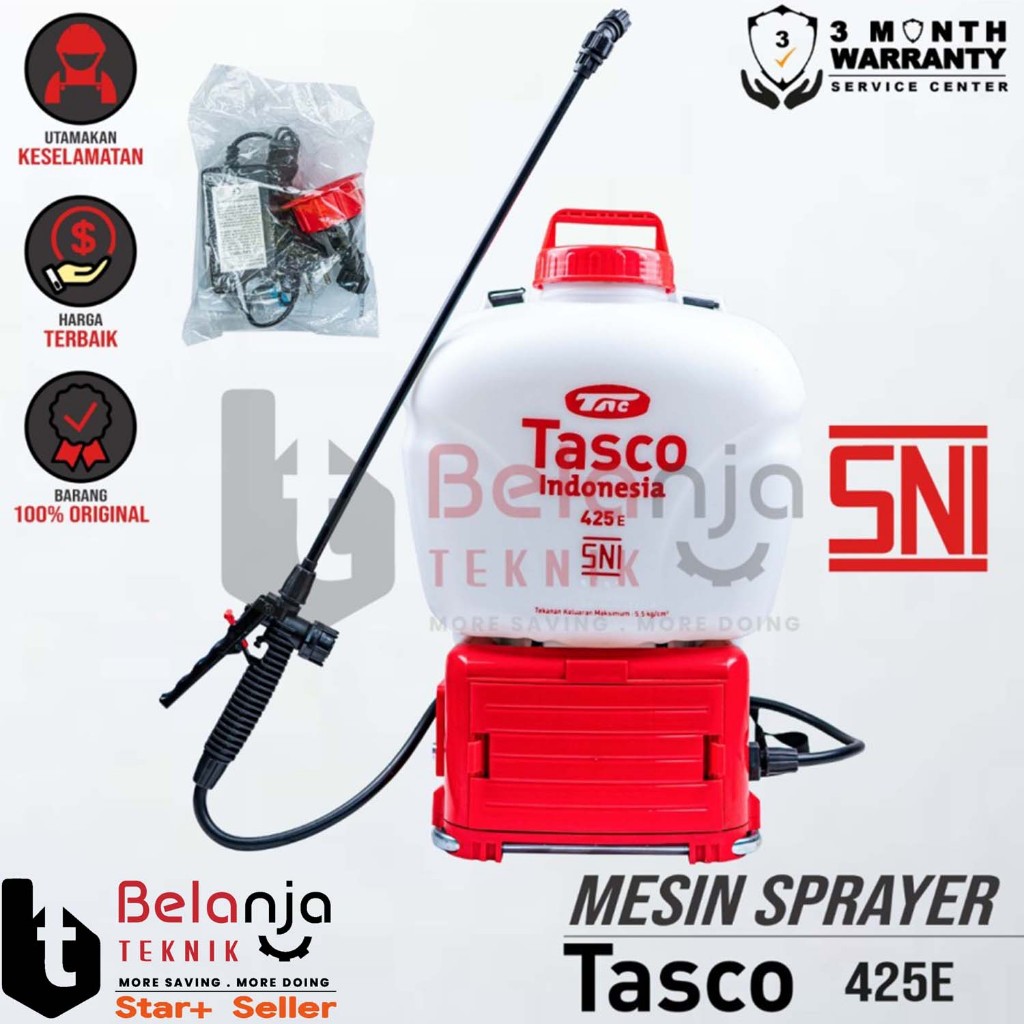 Jual Tasco Hand Sprayer Manual 425 Alat Penyemprot Hama MIST 15 L TEBAL ...