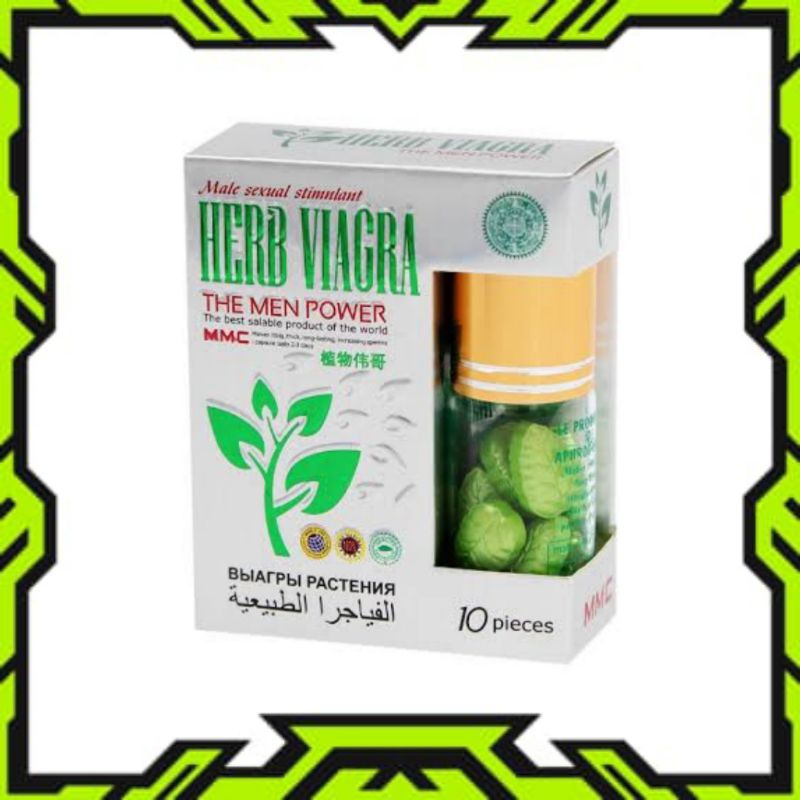 Jual VIAGRA HERB ISI 10 PIL ORIGINAL HERBAL SUPLEMEN VIGRA HIJAU AMPUH ...