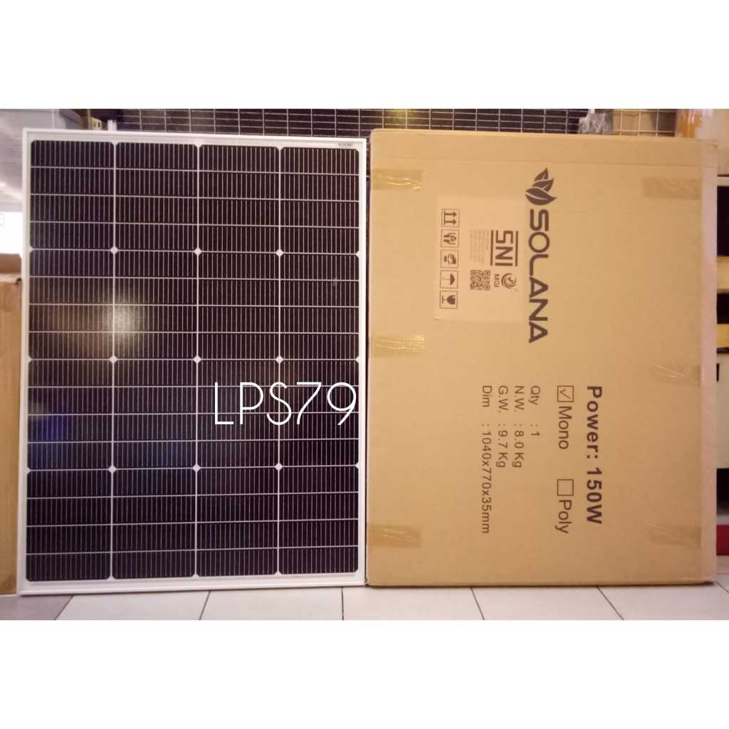 Jual Solar Panel Surya Cell SOLANA Module Mono 150WP | Shopee Indonesia