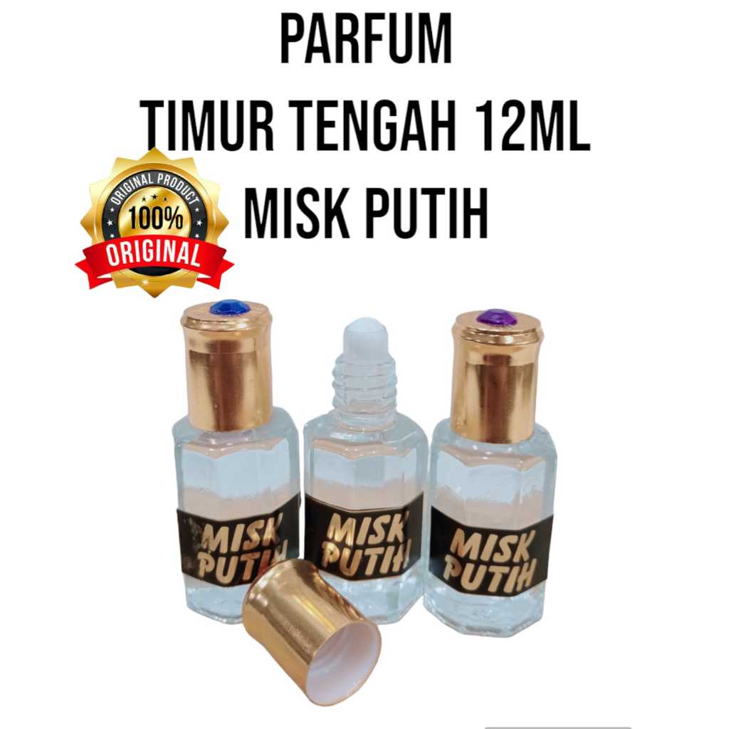 Jual ( 12ML MISK PUTIH ) PARFUM ROLL ON 12ML TIMUR TENGAH | Shopee ...
