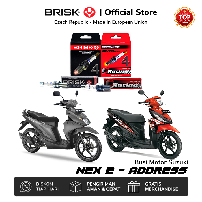 Jual Busi Motor Suzuki NEX 2 Address BRISK | Shopee Indonesia