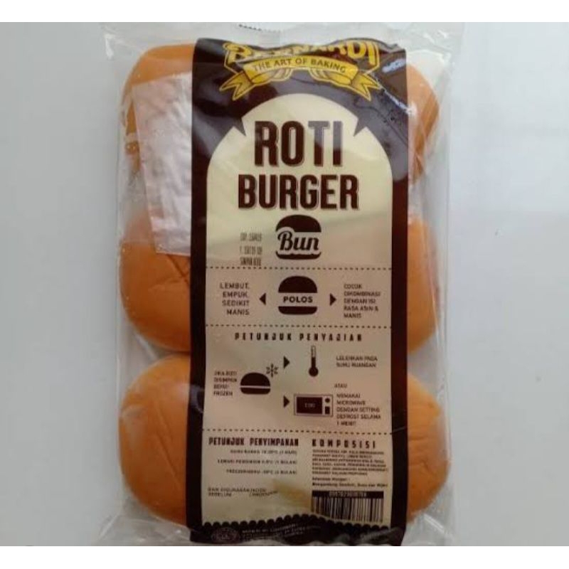 Jual Bernardi Roti Burger Polos Bernardi Roti Burger Polos | Shopee ...