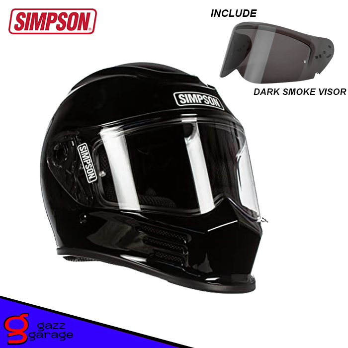 Jual Simpson Speed Bandit Black Gloss | Shopee Indonesia
