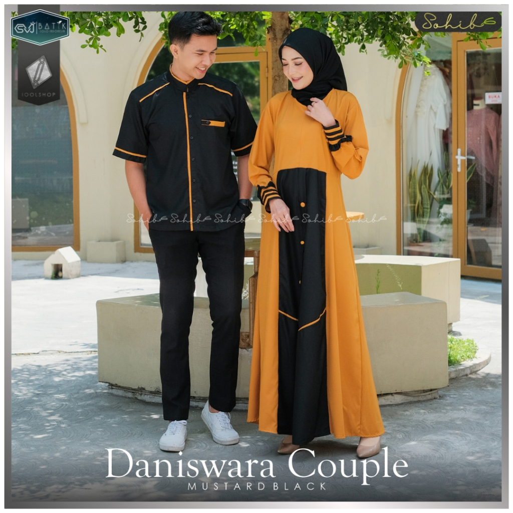 Jual COUPLE GAMIS PASANGAN SYARI TERBARU 2025 BRILLIANT GAMIS MODERN ...