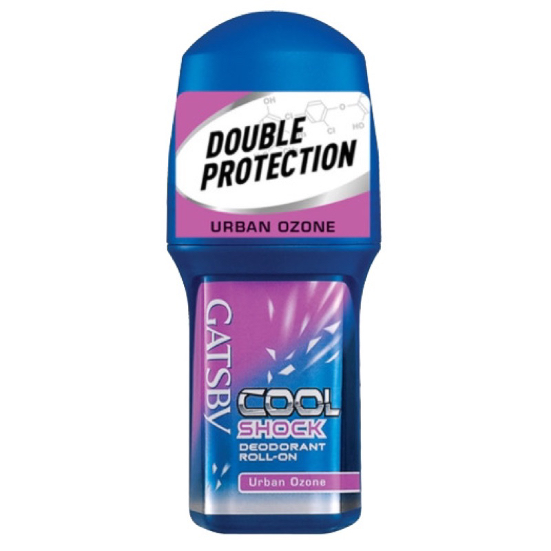 Jual Double Protection Urban Ozone Cool Shock Deodorant Roll-On ...