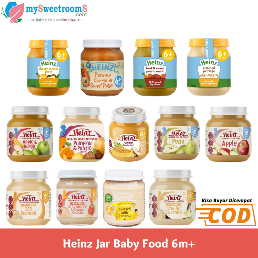 Jual Heinz Jar / Makanan Bayi / Pure Bayi / MPASI | Shopee Indonesia