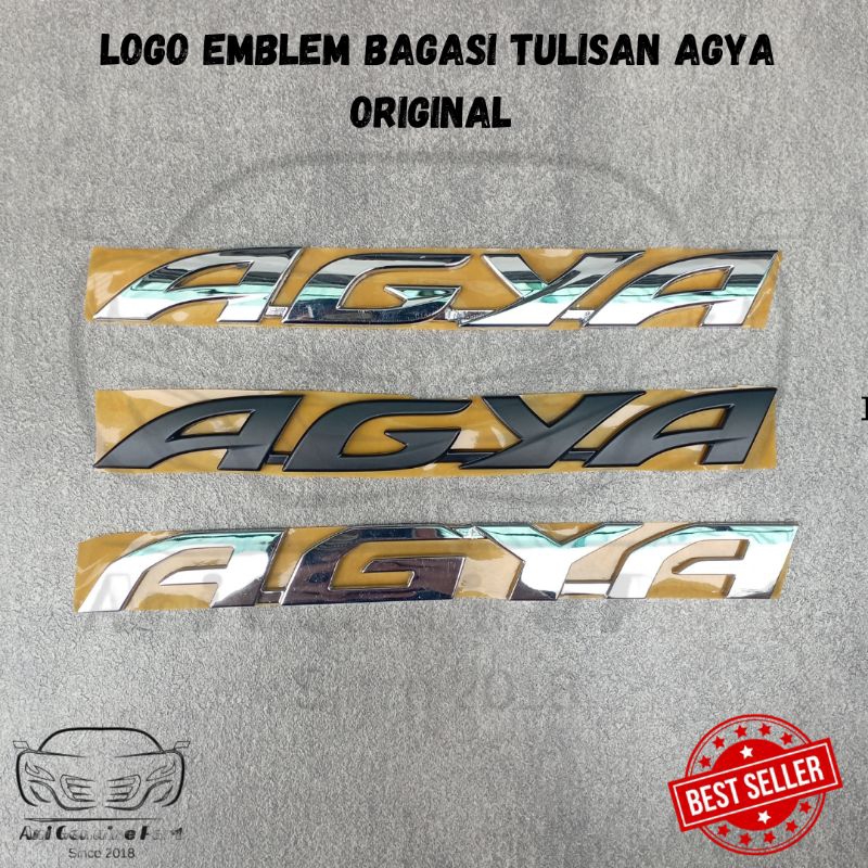 Jual Logo Emblem Tulisan Agya Original | Shopee Indonesia