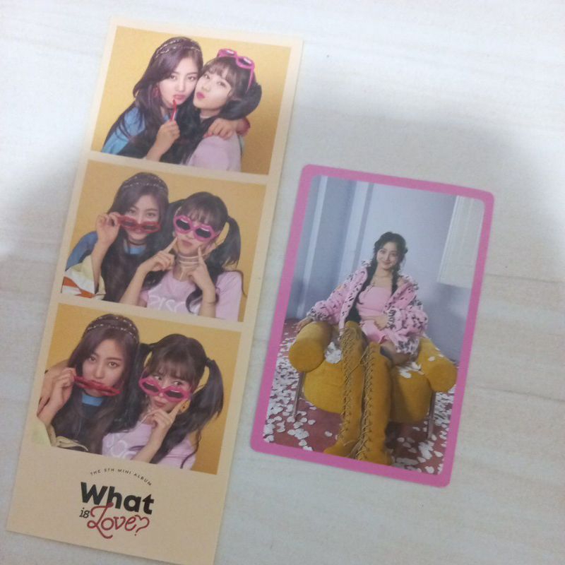 Jual photo card jihyo album twice formula of love sticker jihyo sana ...