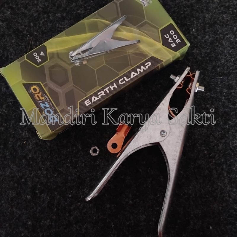 Jual tang las massa grounding earth clamp 300A merk DOZIRO | Shopee ...