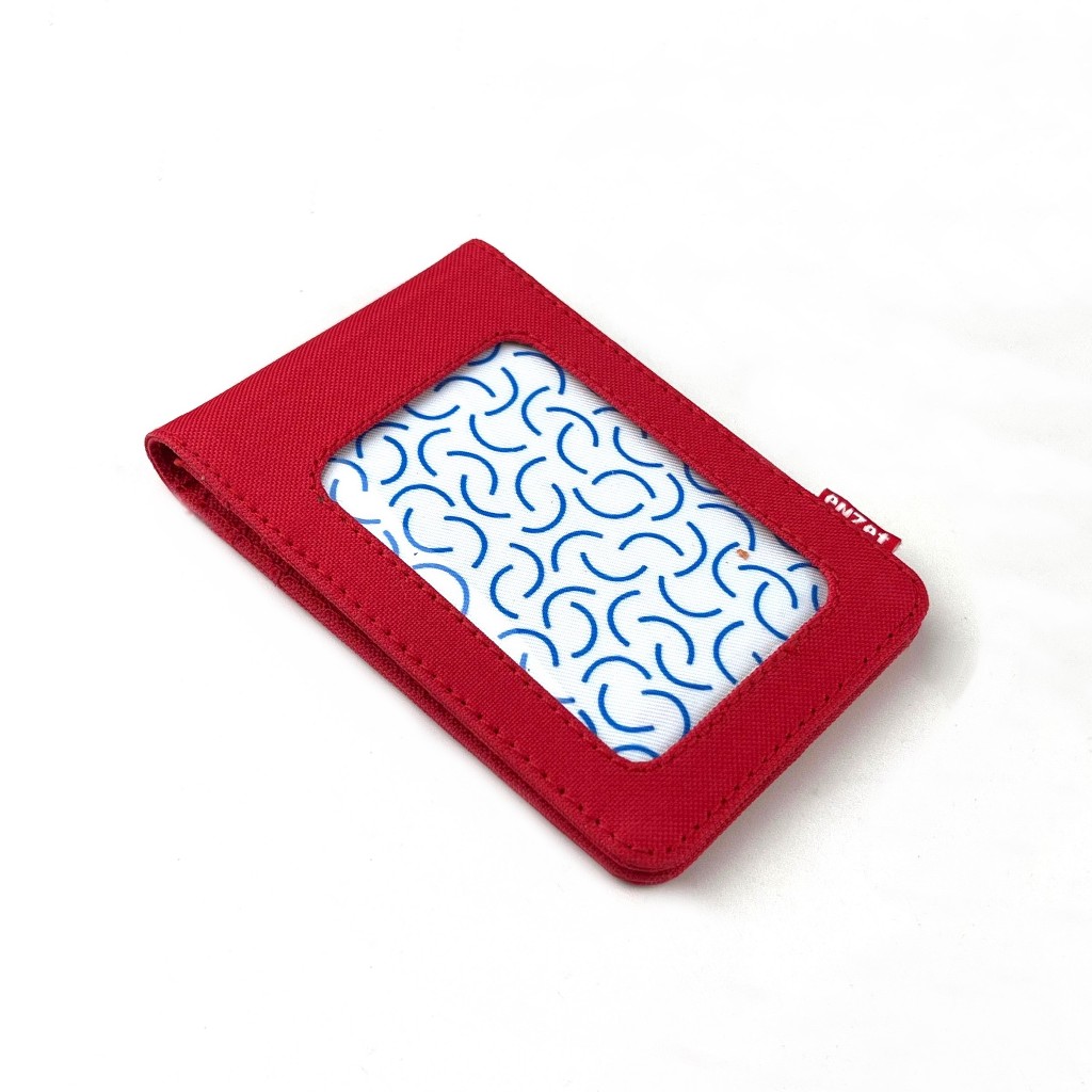 Jual Dompet ID card holder magnet saku name tag kain model selip ...