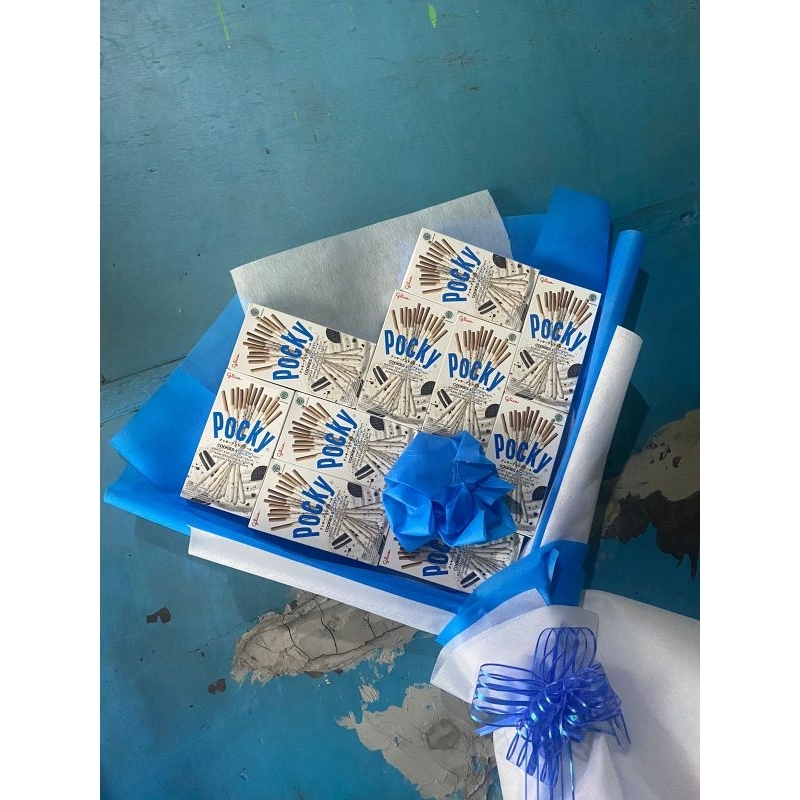 Jual Bucket Bouquet Pocky Love Cute | Shopee Indonesia