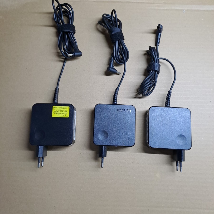 Jual ADAPTOR LENOVO IDEAPAD 20V 3,25A /2,25A - 20V 2,25A 45W | Shopee ...
