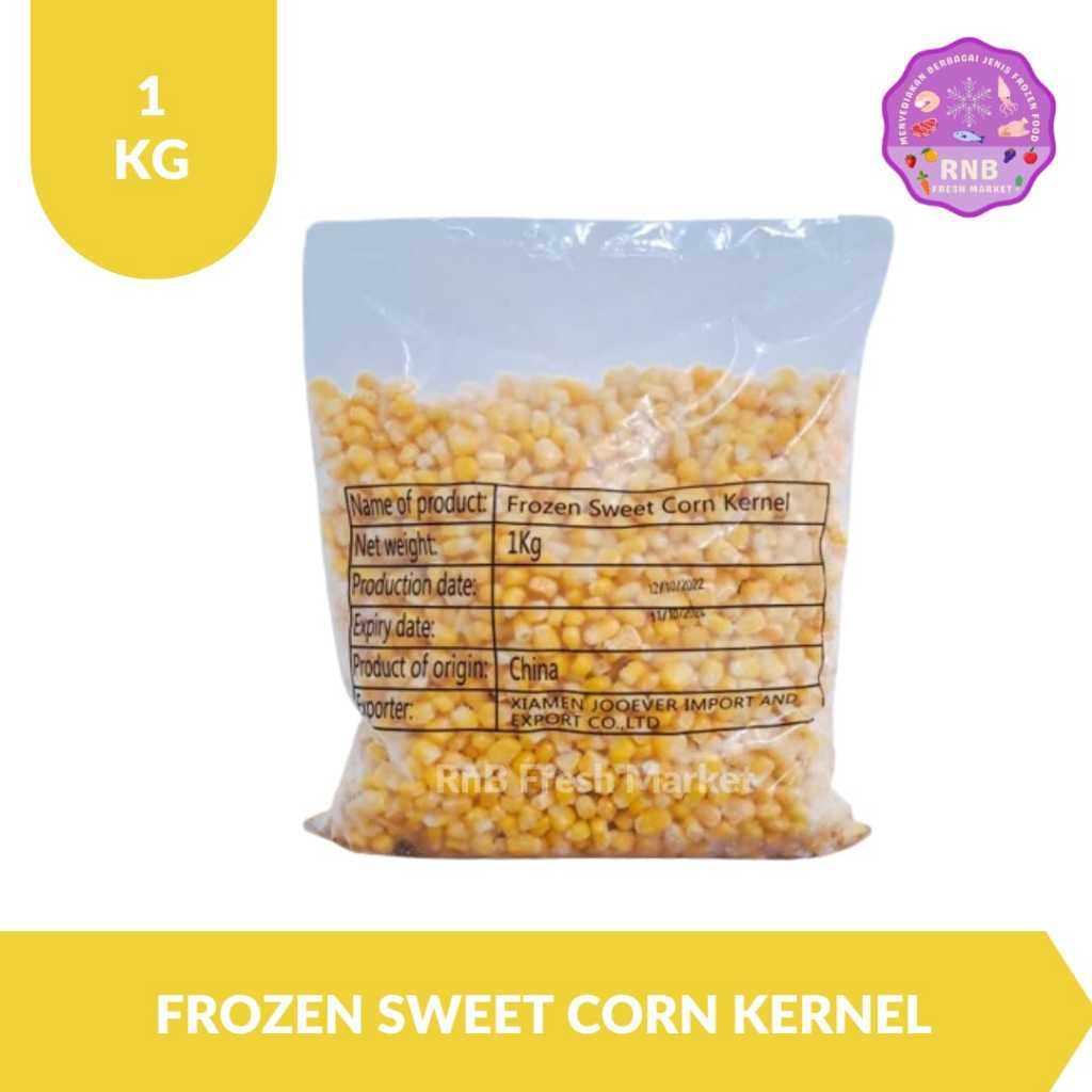 Jual Frozen Sweet Corn Kernel Netto 1 Kg | Shopee Indonesia
