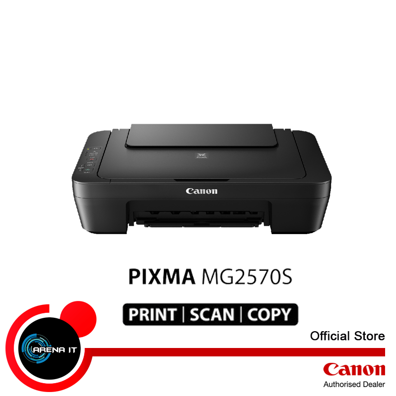 Jual Canon PIXMA MG2570s Multifunction Inkjet Printer | Shopee Indonesia