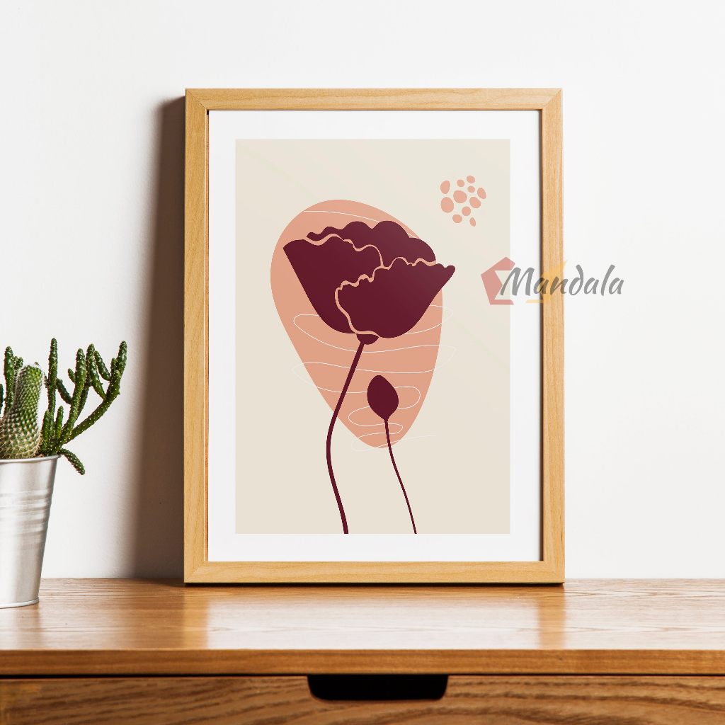 Jual HIASAN DINDING BUNGA REALISTIK AESTHETIC UKURAN 30X40 WALL DECOR ...