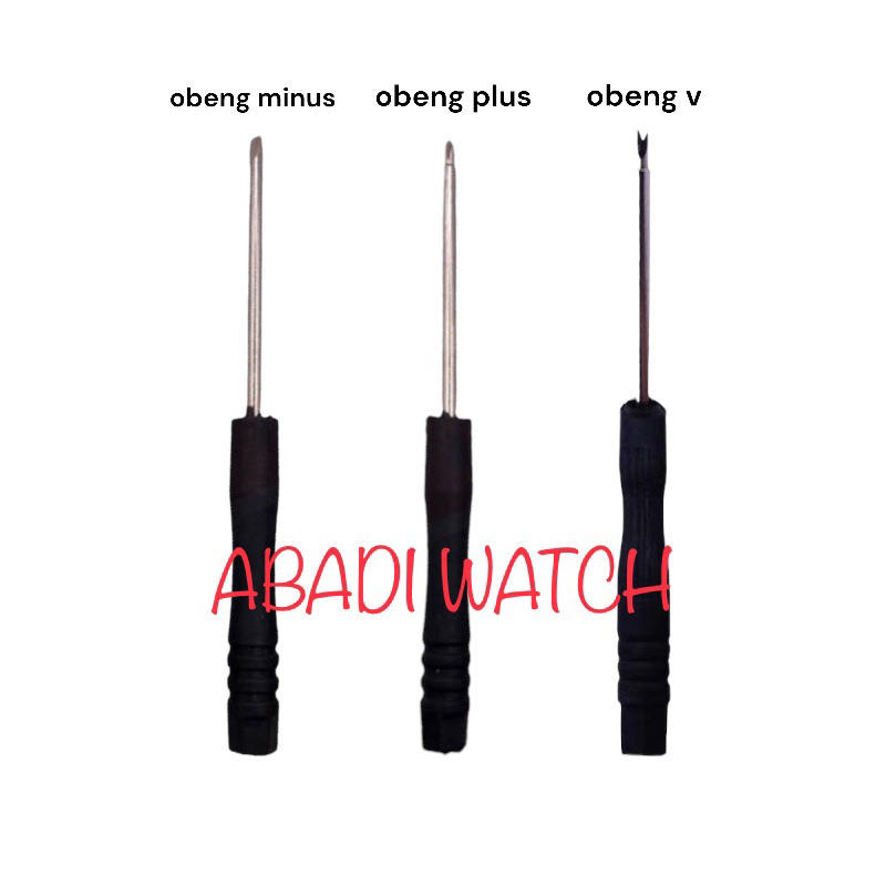 Jual Obeng Plus Mini Obeng Kembang Obeng V Obeng Pembuka Model V Obeng ...