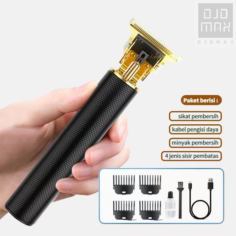 Jual DJDMax Alat cukur rambut elektrik alat pemotong rambut listrik ...