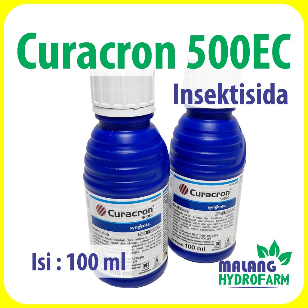 Jual Insektisida Curacron 500 EC 100 ml syngenta profenofos obat hama ...