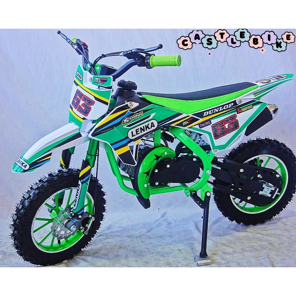 Jual LENKA Motor Trail mini anak MC 63 motor bensin anak 50 cc | Shopee ...