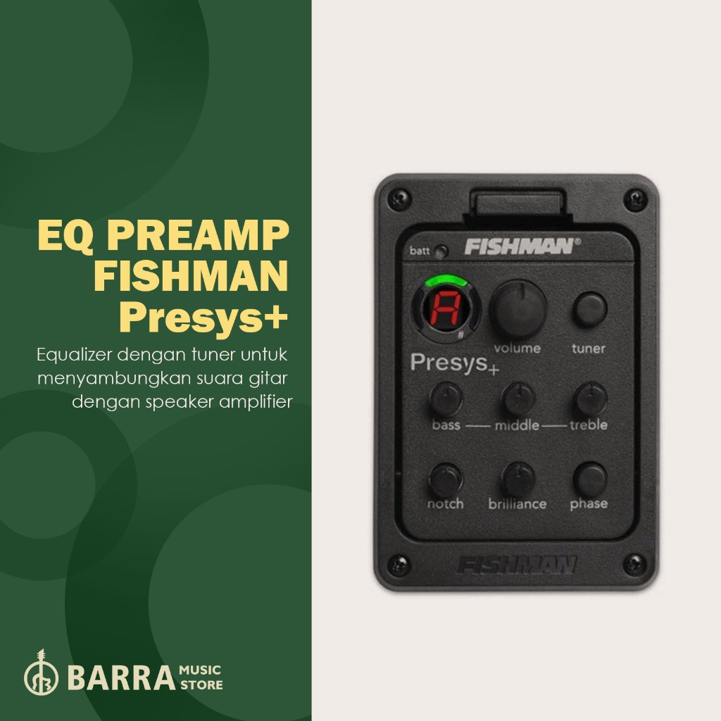 Jual Preamp Equalizer Fishman Presys + | Shopee Indonesia