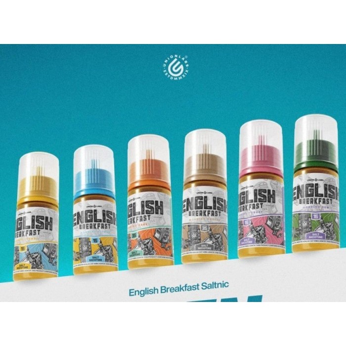 Jual ENGLISH BREAKFAST 30ML SERIES 15MG 35MG BY UNION LABS | Shopee ...