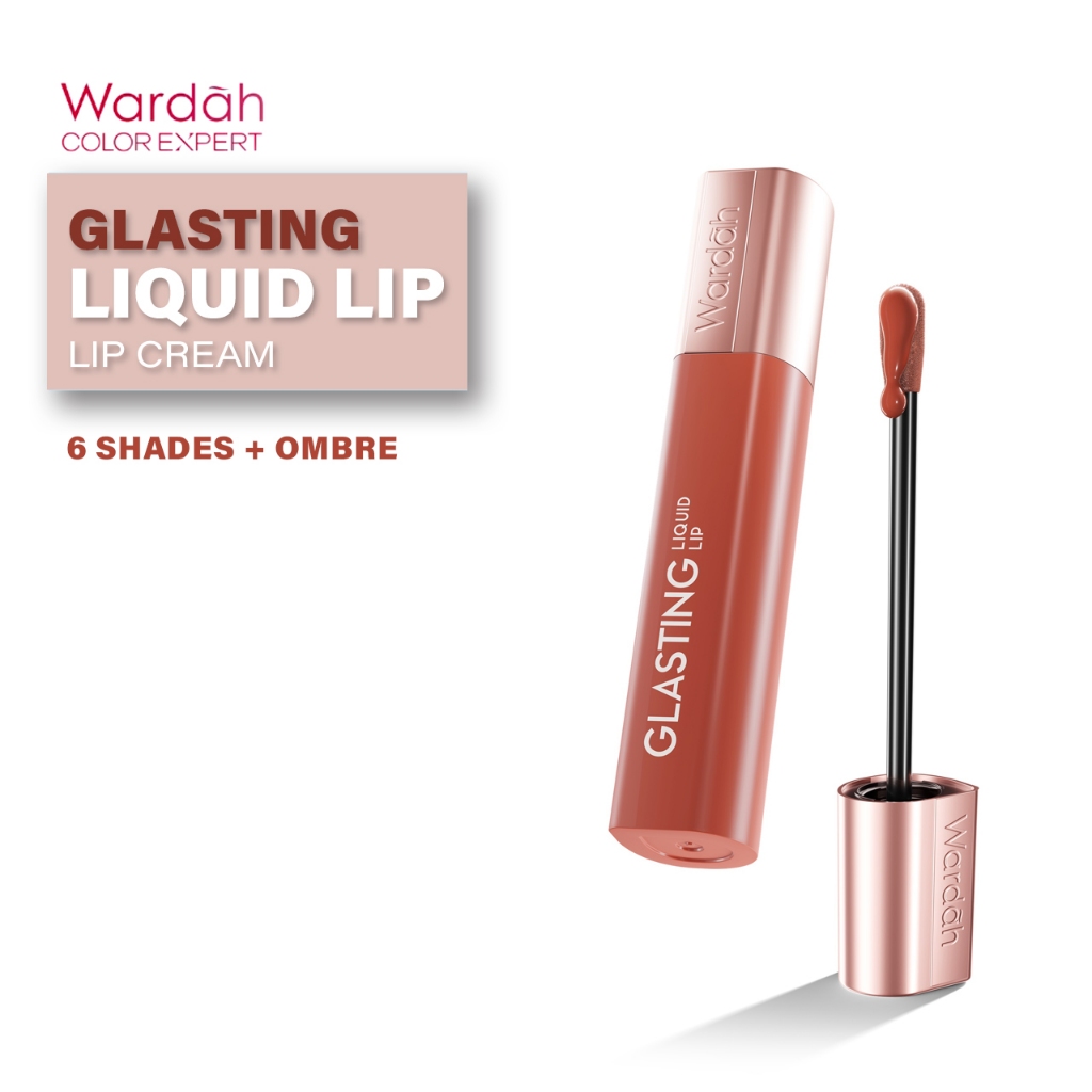 Jual Wardah Glasting Liquid Lip Cream - Lipstik Cair Viral Wardah 15 ...
