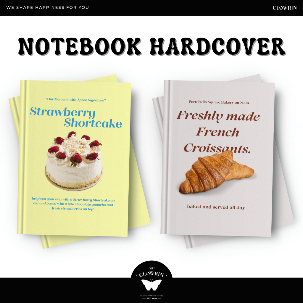 Jual NOTEBOOK HARDCOVER - AESTHETIC FOOD | Shopee Indonesia