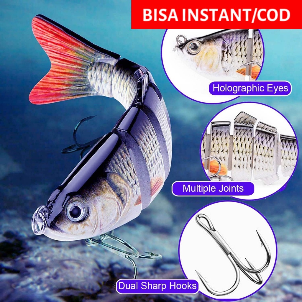 Jual (BISA INSTANT/COD) Kail Pancing Bentuk Ikan Hidup Mas Nila Wader ...