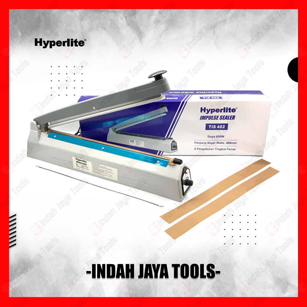 Jual HYPERLITE TIS 402 Mesin Press Plastik 40 cm Impulse Sealer Pres ...