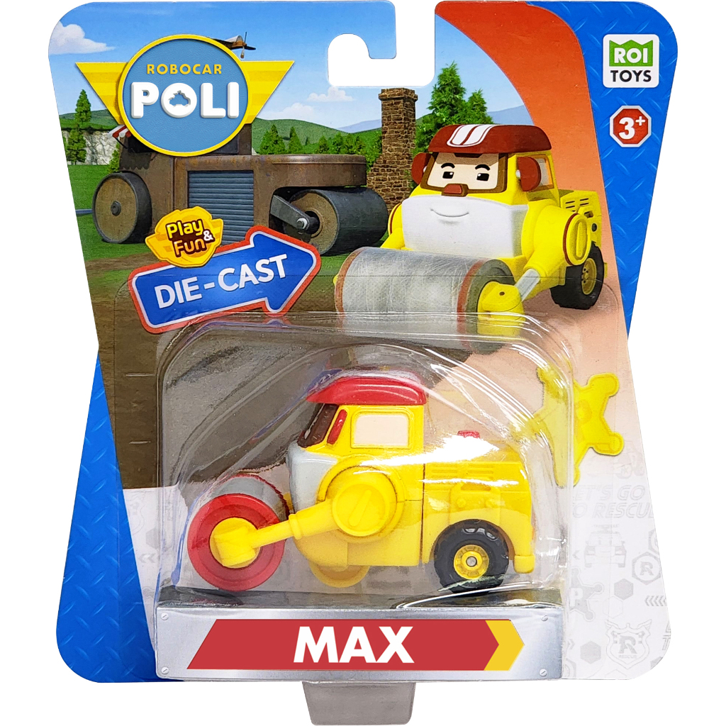 Jual Silverlit Robocar Poli Diecast Max MRT-0609 Mainan Robocar Poli ...
