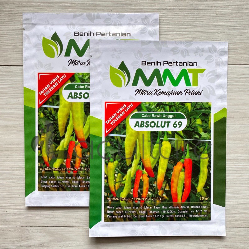 Jual {100 Biji} Benih Cabe ABSOLUT 69 Repack | Shopee Indonesia