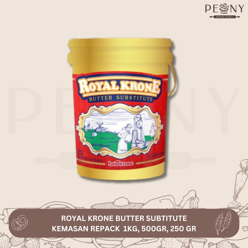 Jual ROYAL KRONE BUTTER SUBTITUTE KEMASAN REPACK 1KG, 500 GRAM, 250 ...