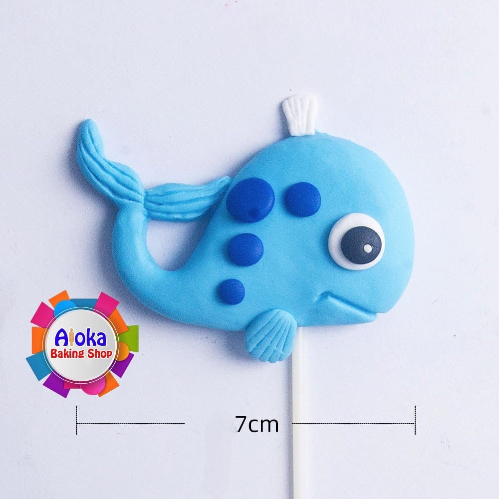 Jual Topper Kue Mermaid Hewan Laut Clay / Dekorasi Ulang Tahun Mermaid ...