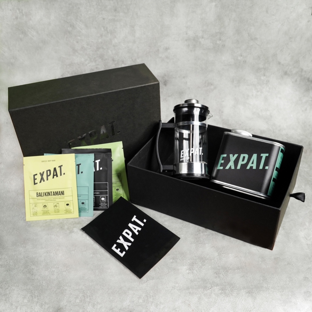 Jual Espresso Blend & Filter Biji / Bubuk Kopi Arabika Coffee Set Gift ...