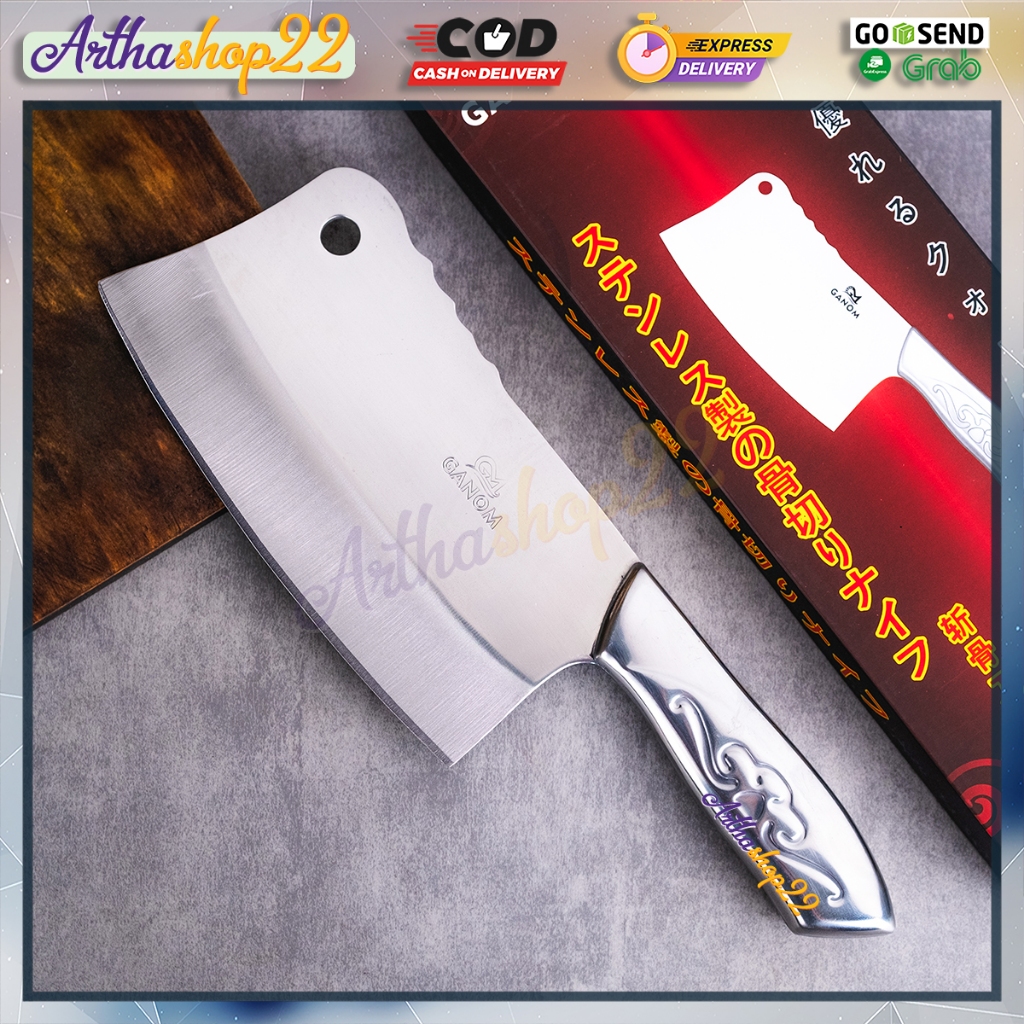 Jual Golok daging stainless B018 golok tulang pisau cincang pisau ...